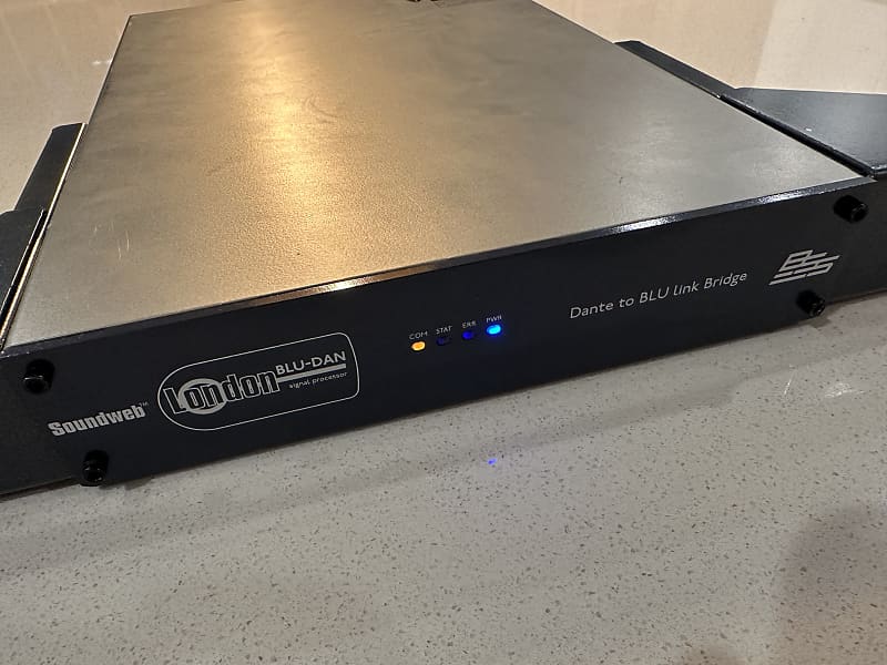 BSS Audio BLU-DAN Dante/AES67 to BLU Link Bridge Processor | Reverb