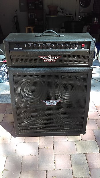 Raven RG100H and RG412 Half Stack Black | Reverb