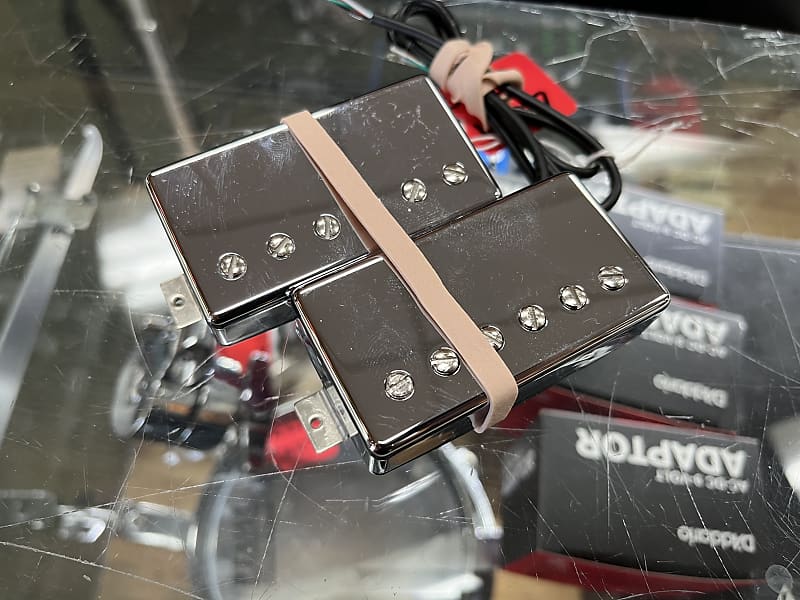 Gibson 490T & 490R Pickup Set - Chrome | Reverb