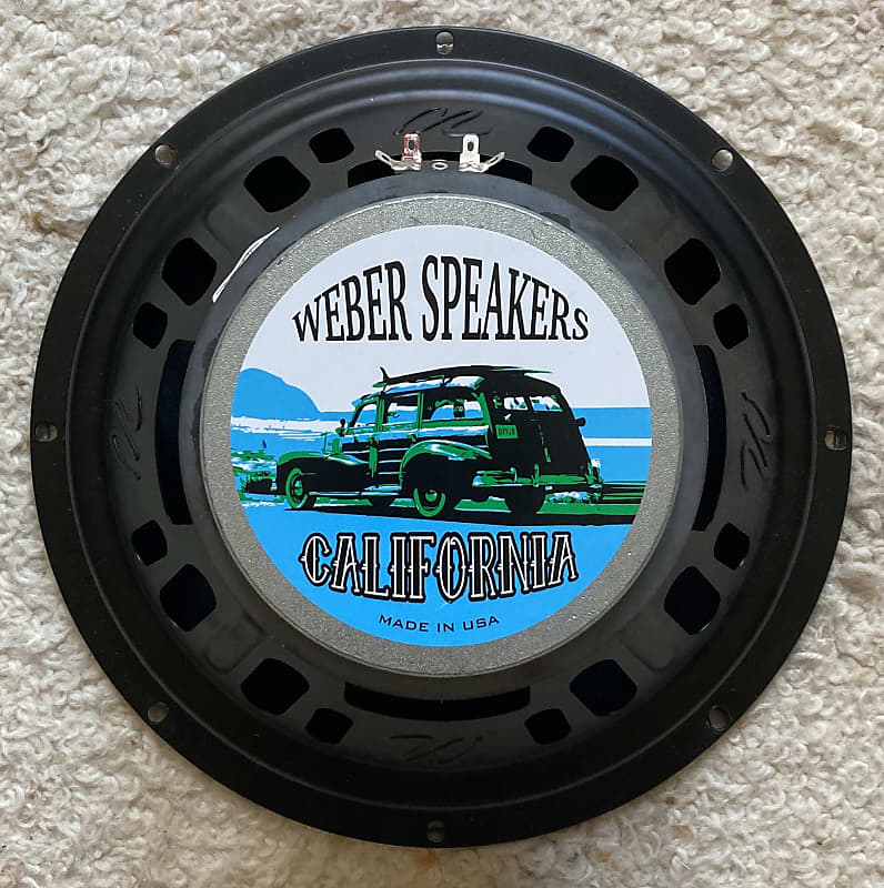 Weber California 12” 80 Watt 8-Ohm Guitar Amp Speaker | Reverb