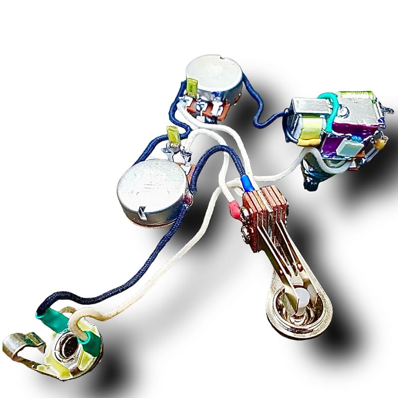 Gibson Gibson Flying V 67 Wiring Harness Bourns 500k, Fixed | Reverb