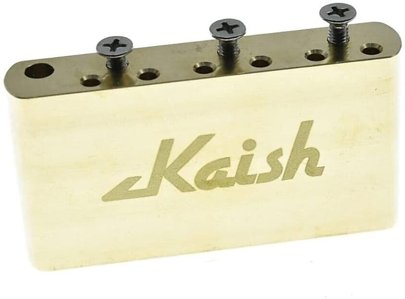 *NEW Kaish BRASS BLOCK for Fender American *VINTAGE | Reverb