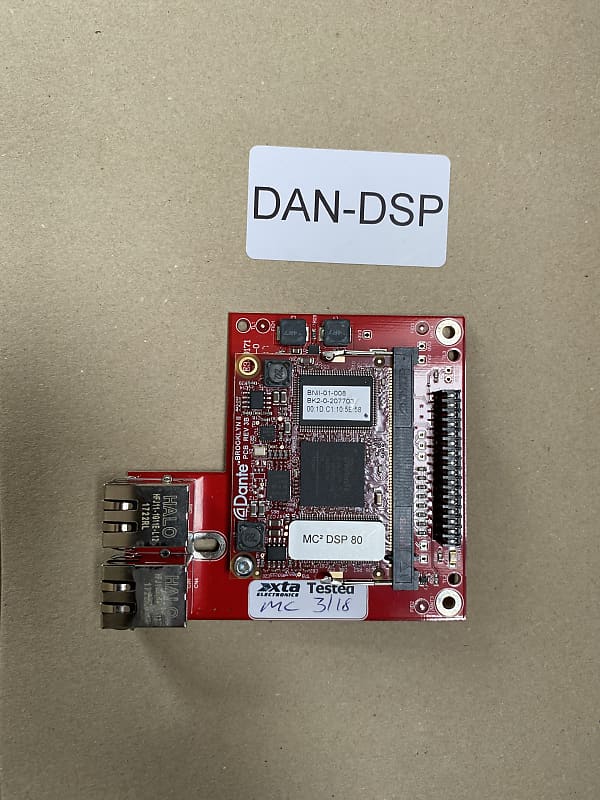 XTA Electronics Dante DSP DAN-DSP Board 03/2018 - Rot | Reverb