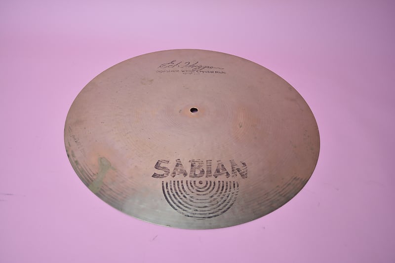 18" Sabian Ed Thigpen Signature Crystal Flat Ride Cymbal | Reverb