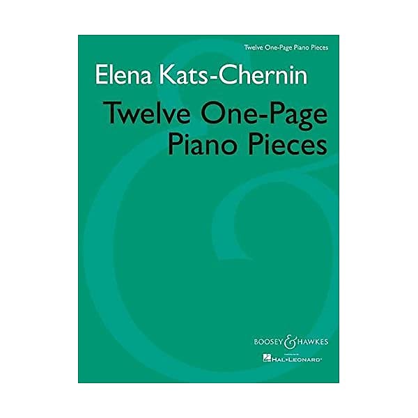 Twelve One-page Piano Pieces Kats-Chernin, Elena (Composer) | Reverb