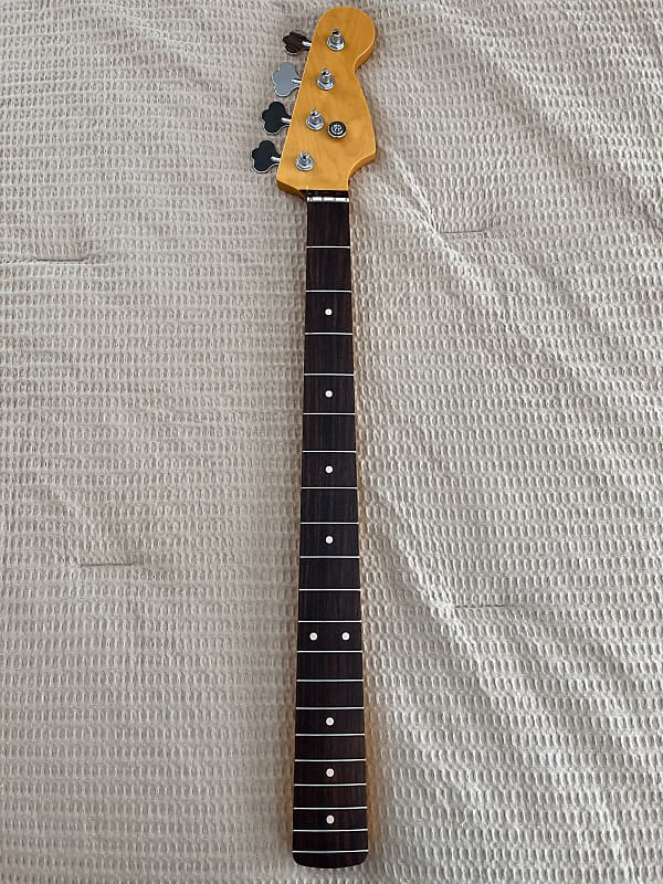 Warmoth Precision Bass Neck 2024 - Maple Neck, Rosewood | Reverb