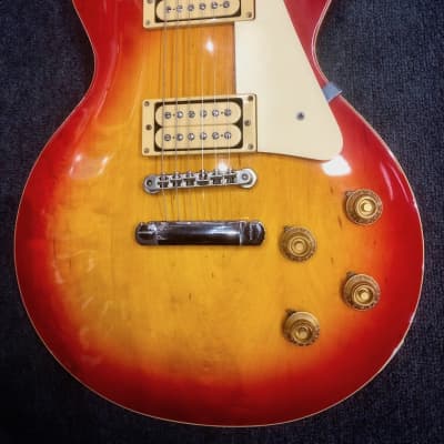 Tokai Reborn Old LS-50 1980 - Cherry Sunburst | Reverb