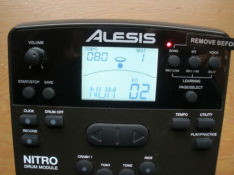 Alesis Drum Module DM7X Nitro w/Wire Harness / Mount / Power | Reverb