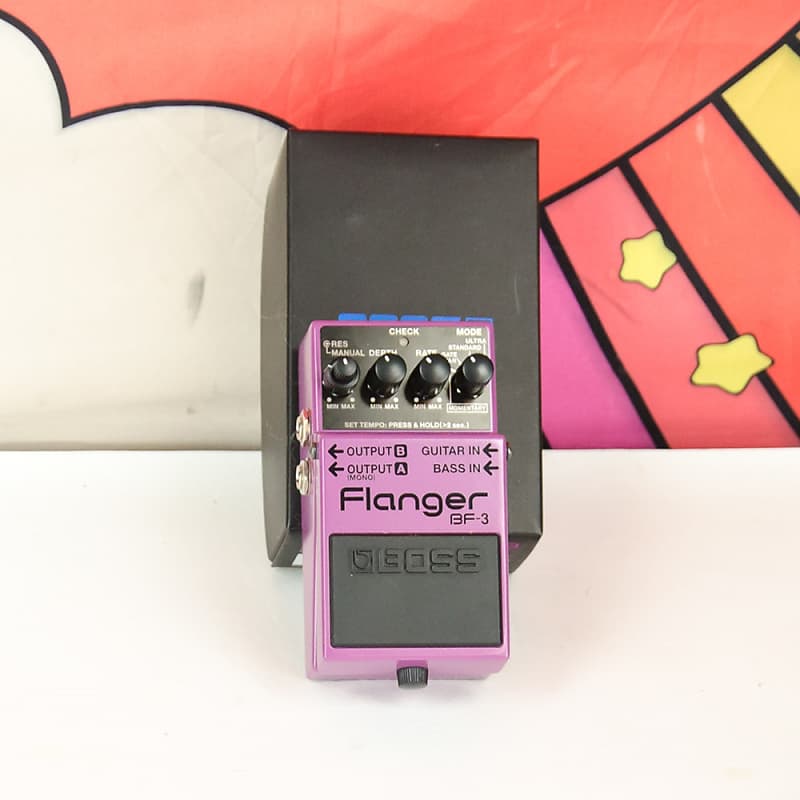 Used Boss BF-3 Flanger Effect Pedal, Original Box | Reverb