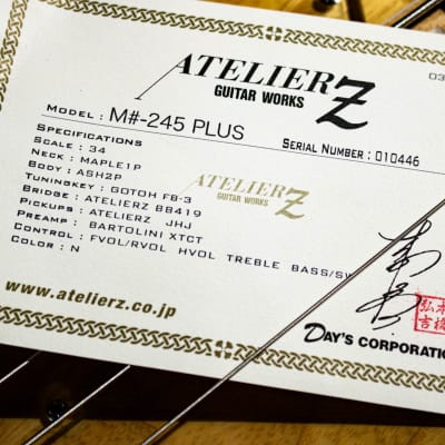 ATELIER Z M-245 Plus 2012 - Natural | Reverb