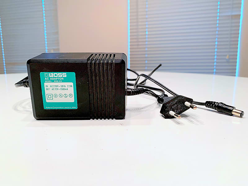 Boss BRB-220 AC ADAPTOR made in Japan 220V AC 12v 1500mA | Reverb UK