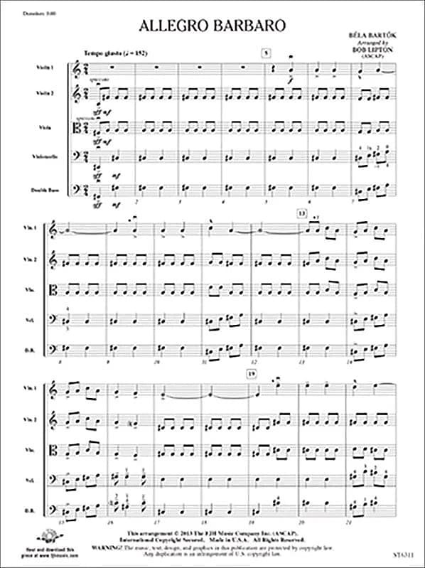 Allegro Barbaro | Reverb