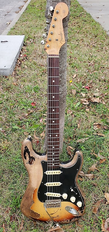 Custom Stevie Ray Vaughan Number 1 Stratocaster Relic SRV | Reverb