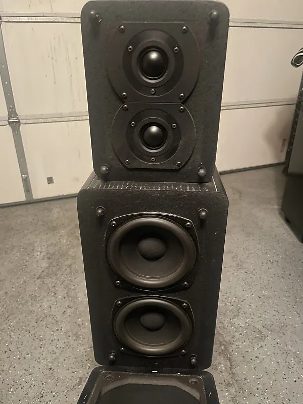 M&K Miller and Kreisel S1-B 90s - Black Ash | Reverb