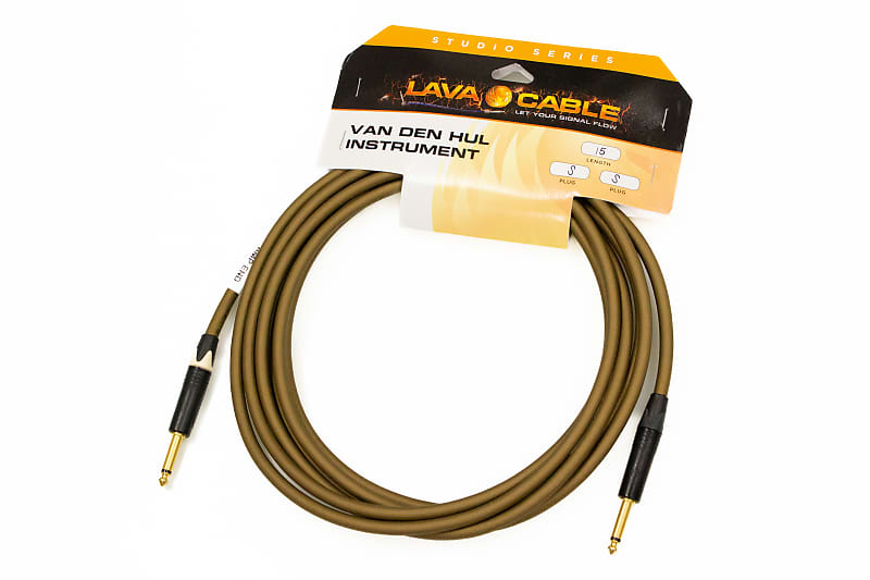 Lava Cable 15FT VAN DEN HUL INTEGRATION HYBRID LAVA S-S【横浜店】 | Reverb