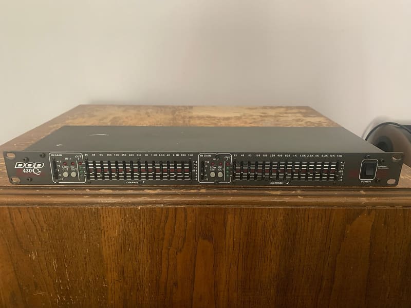 DOD SR430QX - Dual Channel 15-Band Graphic Equalizer - Tested | Reverb