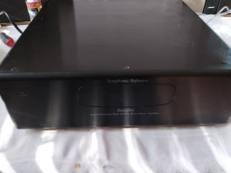 Sunfire Symphonic Reference amplifier by Bob Carver in | Reverb
