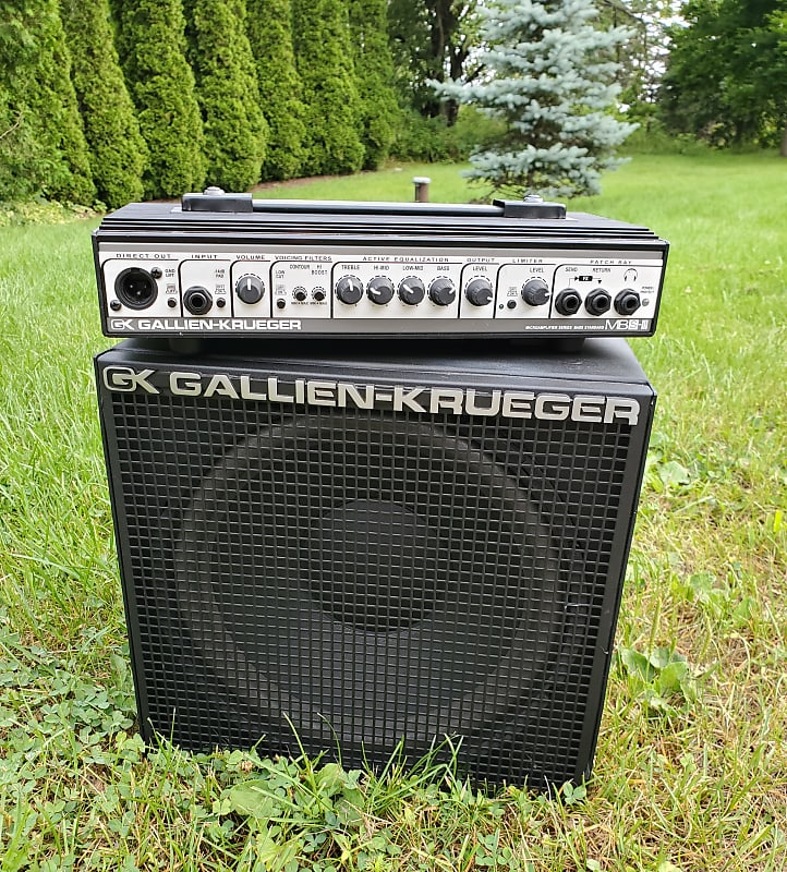Gallien Krueger MB150 + 112MBX 1990s | Reverb
