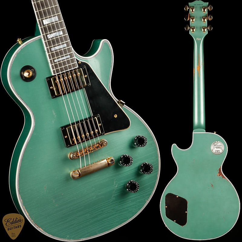 Gibson Custom Shop PSL Murphy Lab Les Paul Custom Heavy Aged | Reverb