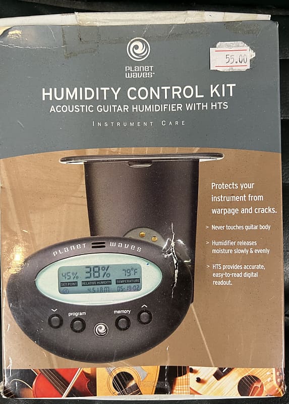 Planet Waves Acoustic Guitar Humidity Control Kit w/HTS | Reverb