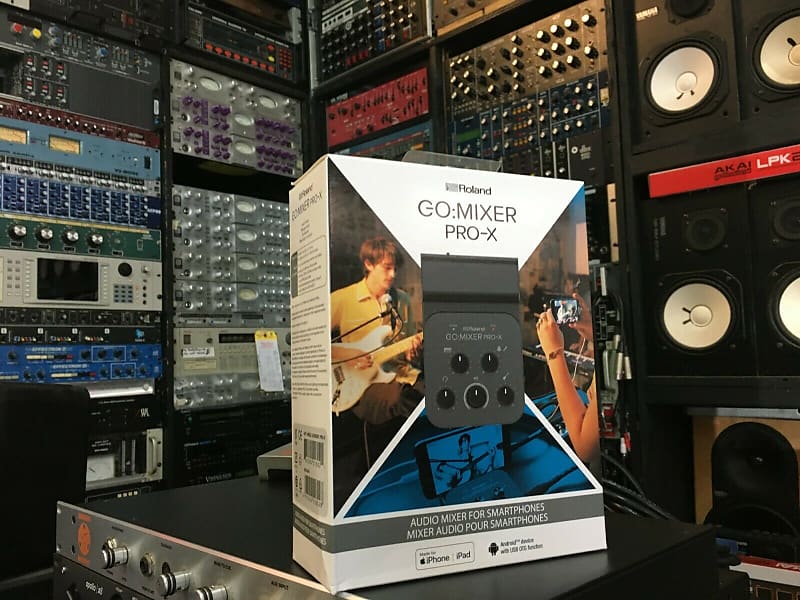 Roland GO:MIXER PRO-X GOMIXERPRO Audio Mixer for Smartphones | Reverb