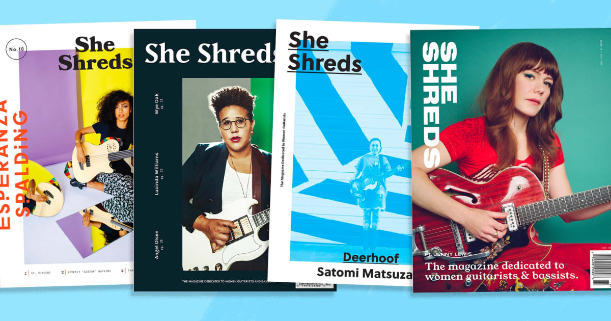 She Shreds Says Goodbye to She Shreds Magazine and Hello | Reverb News