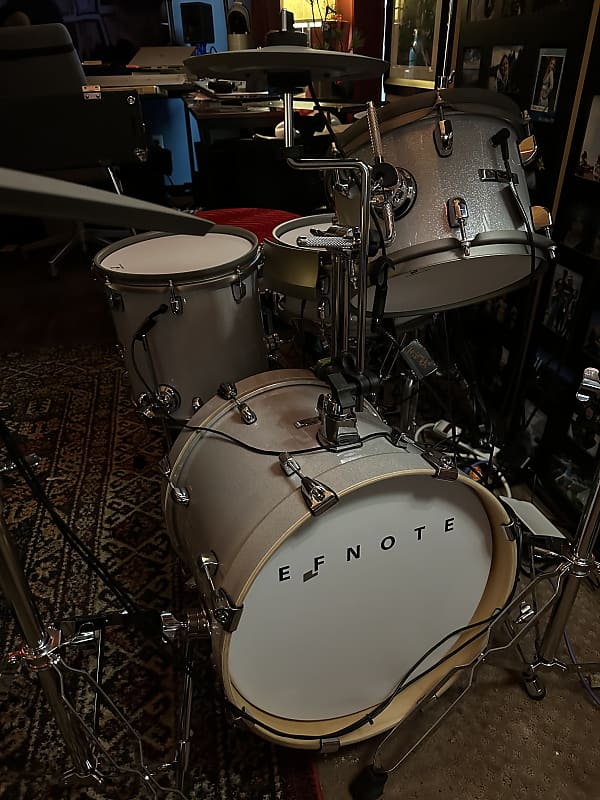 Efnote 5 Electronic Drum Kit - White sparkle | Reverb