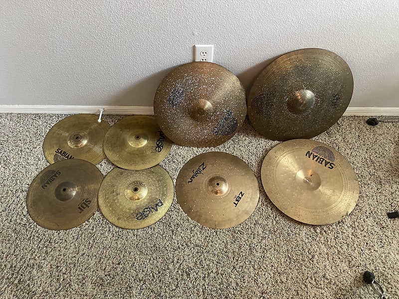 Assorted Drum Cymbals (Full Set) | Reverb