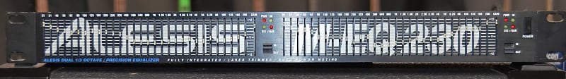 Alesis M-EQ 230 Graphic Equalizer w/ Power Supply – Used (II) | Reverb