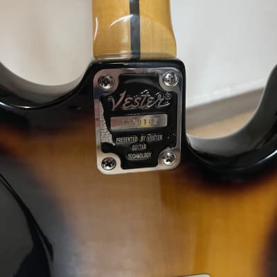 Vester Stratocaster Stage Series 1987-1988 - Sunburst | Reverb