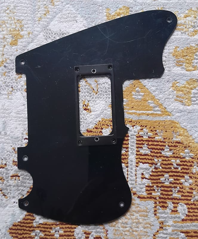 Fender Telemaster Pickguard 2020 Black With Humbucker Ring | Reverb UK