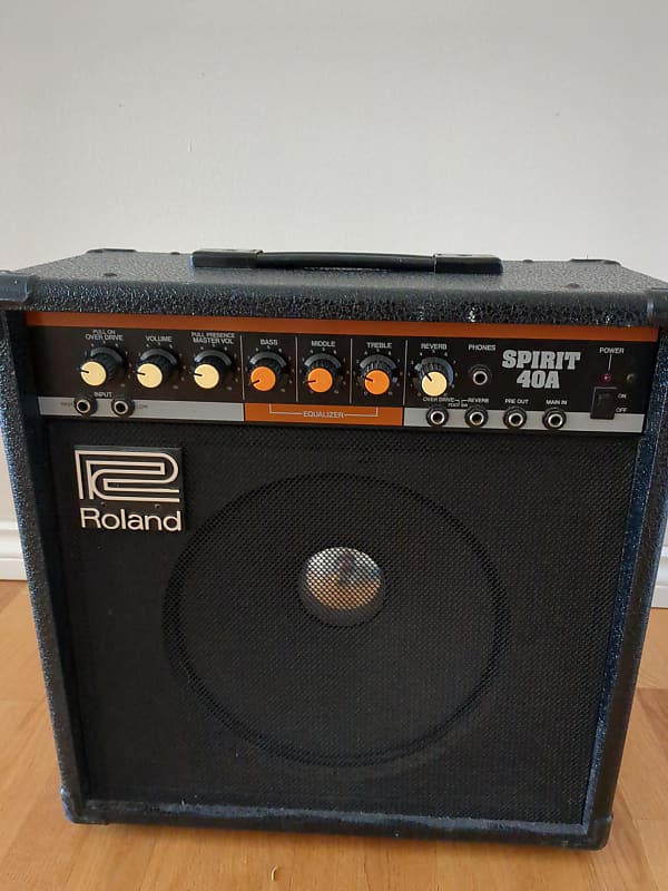 Roland Spirit 40A 40 WATT 80's Black/Orange MINT! | Reverb Canada