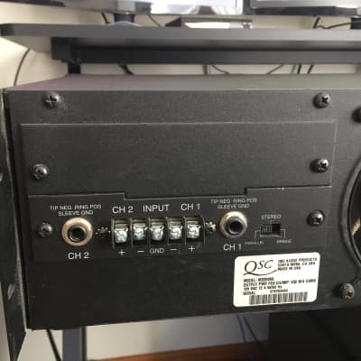 QSC MX 2000A - Pro Stereo 2 Channel 650w Dual Monaural Power | Reverb
