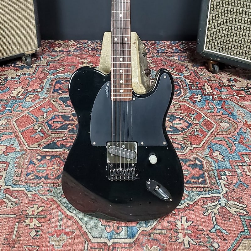 Bill Lawrence BTOR 55B T-style 1980s Black | Reverb
