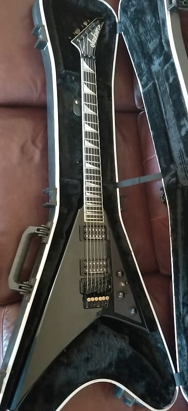 Jackson RR1 2003 Black Holoflake | Reverb