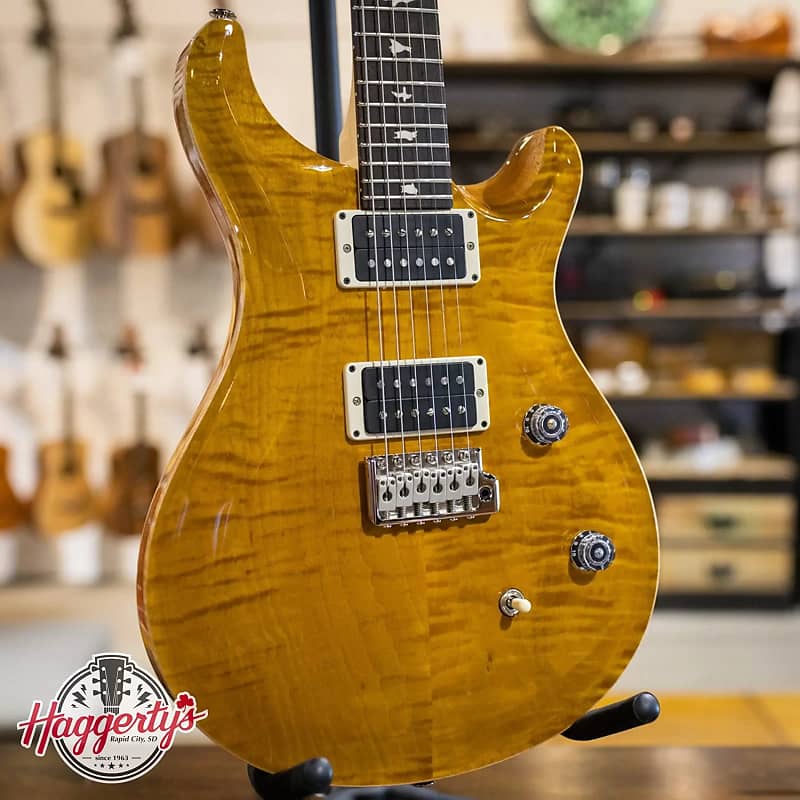 PRS CE 24 Electric Guitar - Amber with Gig Bag - Floor Model | Reverb