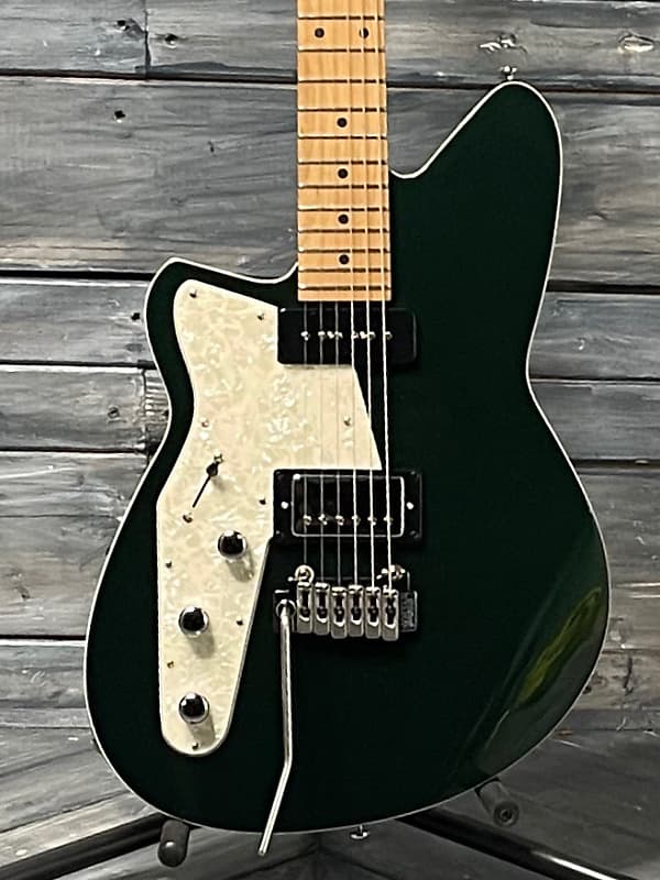 Reverend Left Handed Double Agent W Electric Guitar- Outfield | Reverb