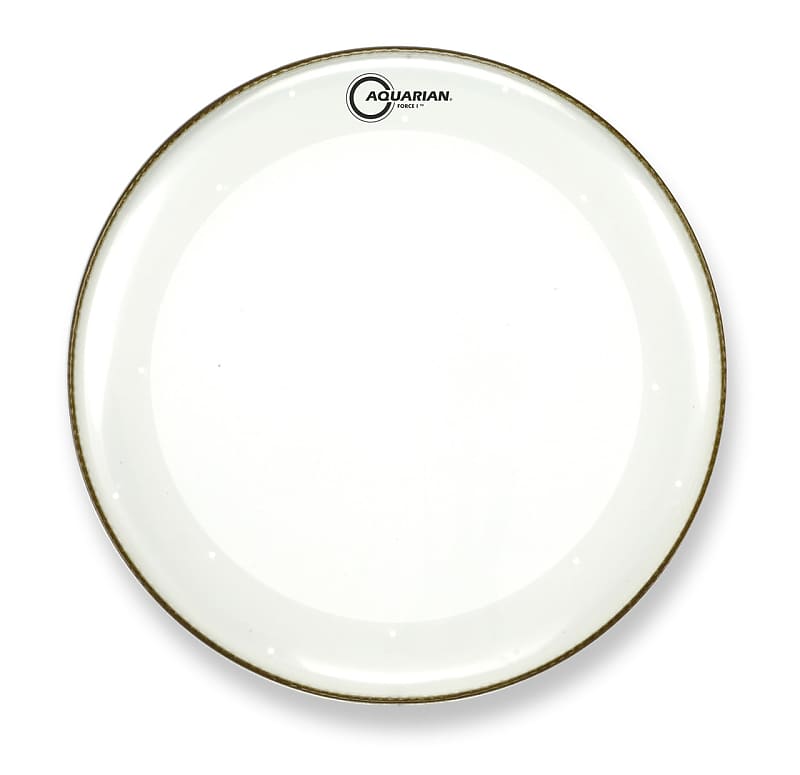 Aquarian Force I Clear Bass Drumhead 16" | Reverb