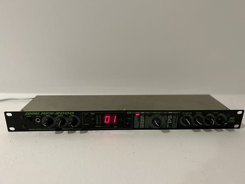 Zoom RFX-2000 multi effect reverb rack | Reverb