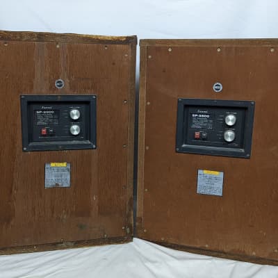 Pair of Sansui SP-3500 4-Way 8 Ohm 100 Watt 6-Speakers - | Reverb