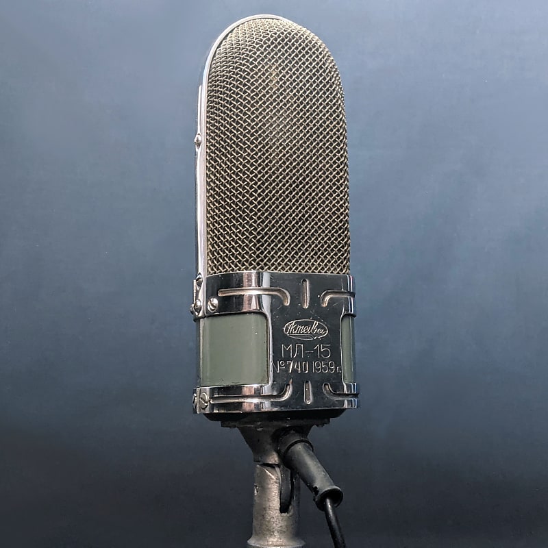 1959 Oktava ML-15 - Vintage USSR Ribbon Microphone | Soviet | Reverb