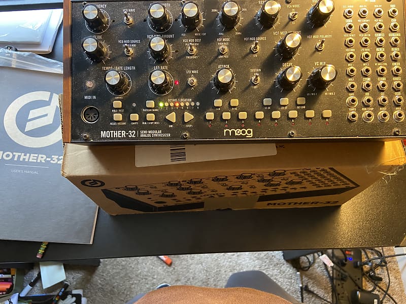 Moog Mother-32 Tabletop / Eurorack Semi-Modular Synthesizer | Reverb