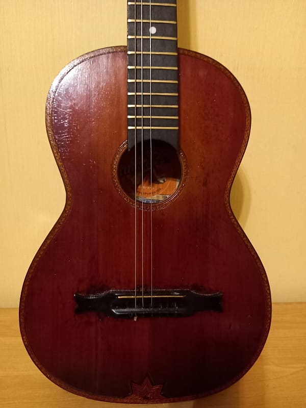 Shikhovo USSR Soviet Acoustic Guitar 7 string Russian Vintage | Reverb