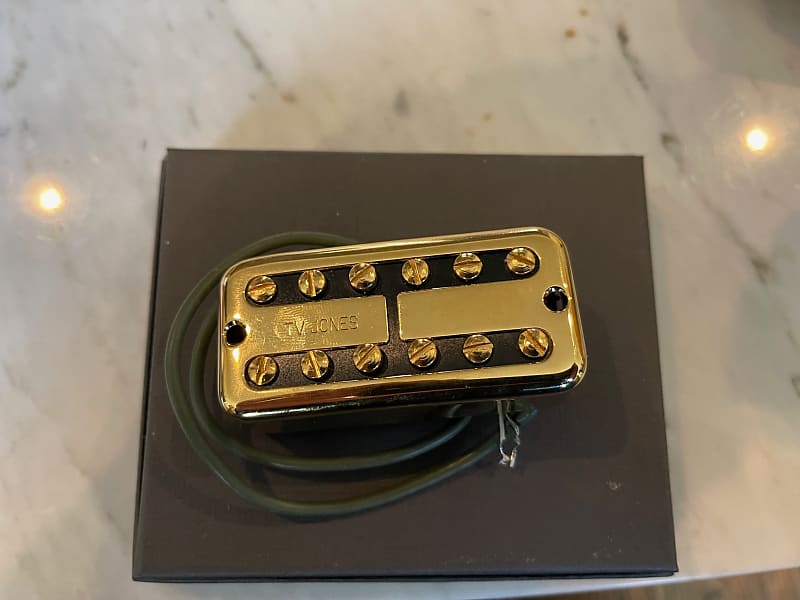 TV Jones TV Classic Plus Bridge - Gold | Reverb