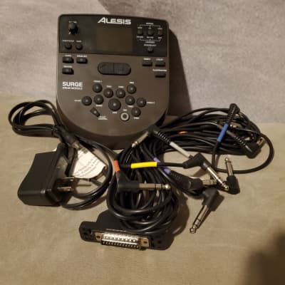 Alesis Surge Drum Module w/Wire Harness, Manual, Adapter, | Reverb