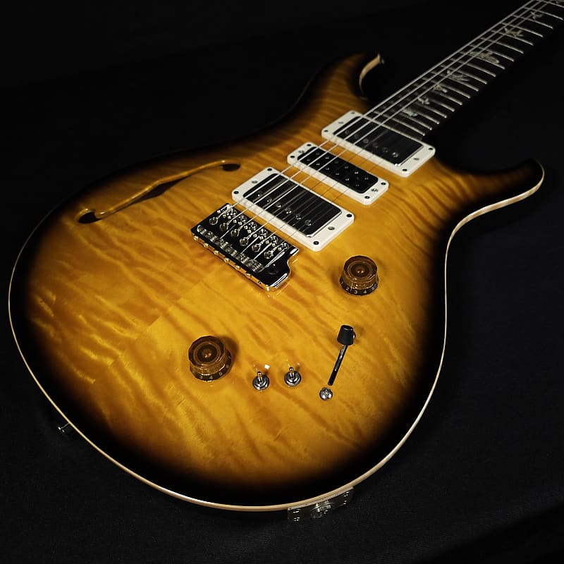 Paul Reed Smith PRS Special Semi Hollow Yellow Black Wrap | Reverb