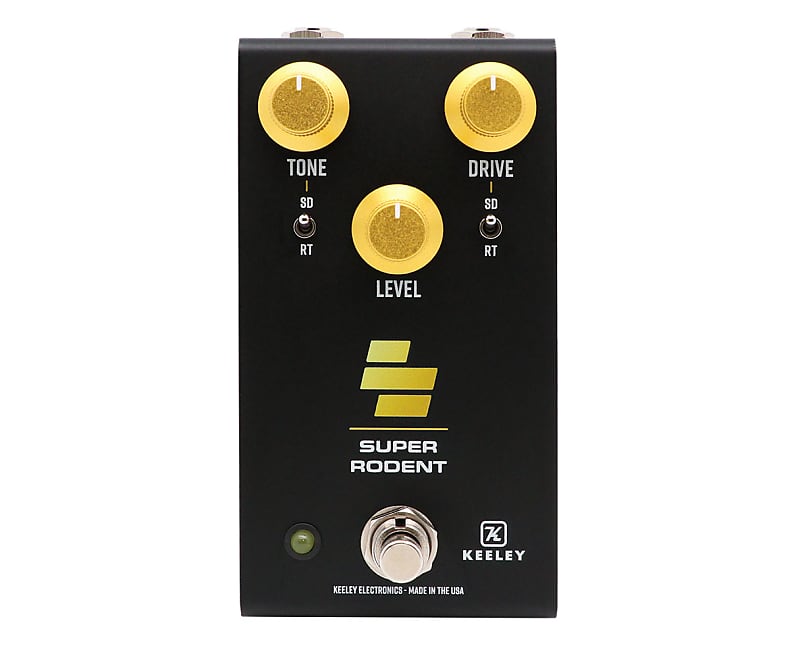 Keeley Super Rodent 4-in-1 Overdrive/Distortion Pedal - Open | Reverb