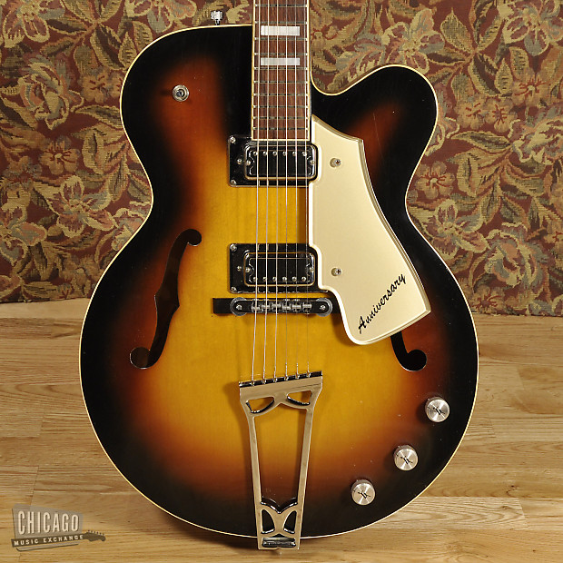 Gretsch 7560 Double Anniversary Sunburst 1976 | Reverb Canada