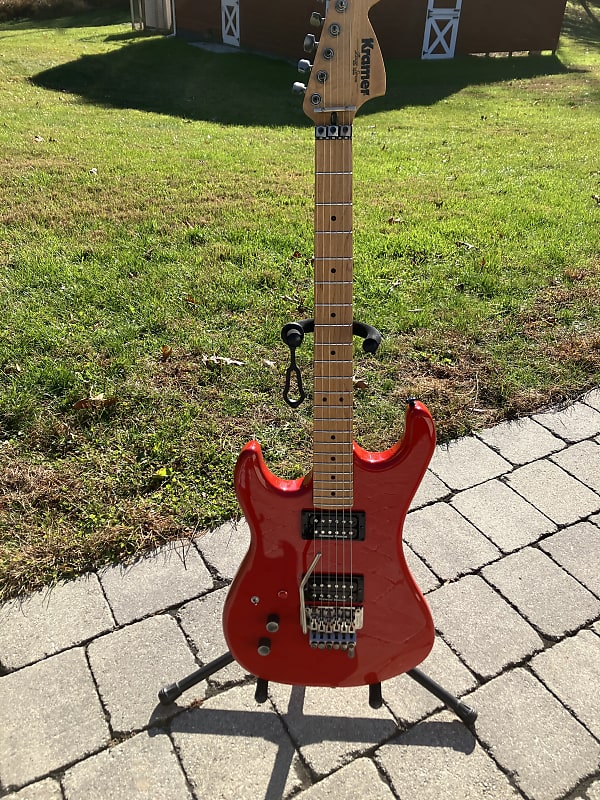 Kramer Pacer Classic Left Handed Custom Floyd Rose Roasted | Reverb