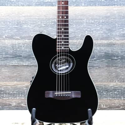 Fender Telecoustic - Silver | Reverb